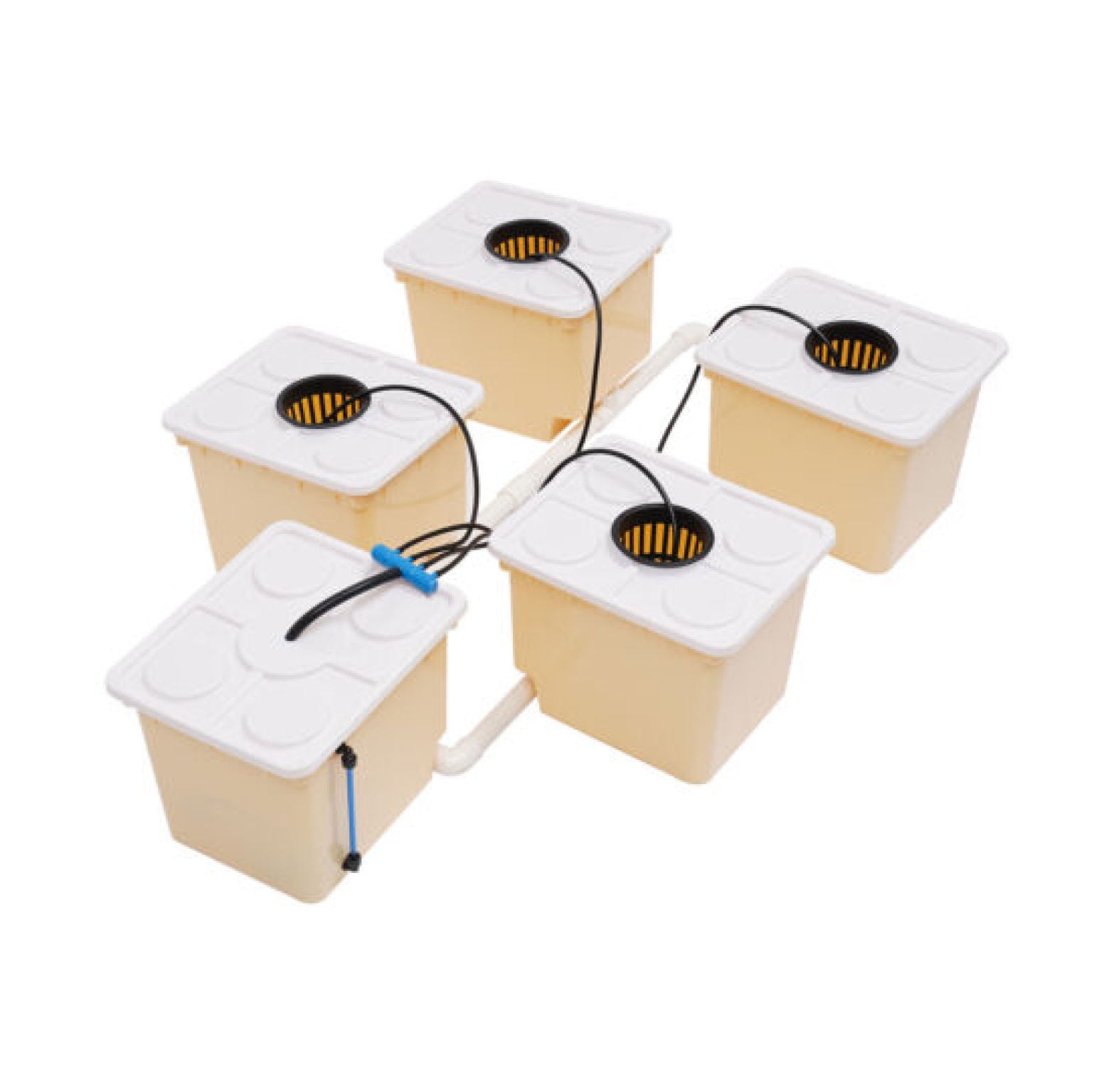 LIUYUDIY Deep Water Culture DWC Hydroponic System buckets Drip Growing ...