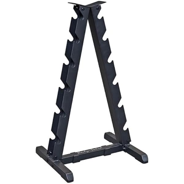LIUYUDIY (GDR44B) Vertical Dumbbell Rack - Compact 6 Pair Hex Weight ...