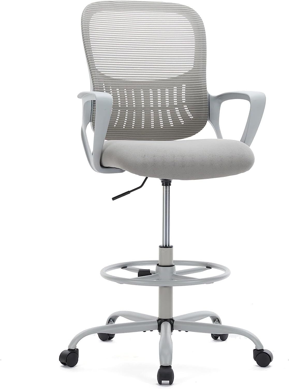 LIUYUDIY Home Office Drafting Desk Chair - Ergonomic High Stool ...