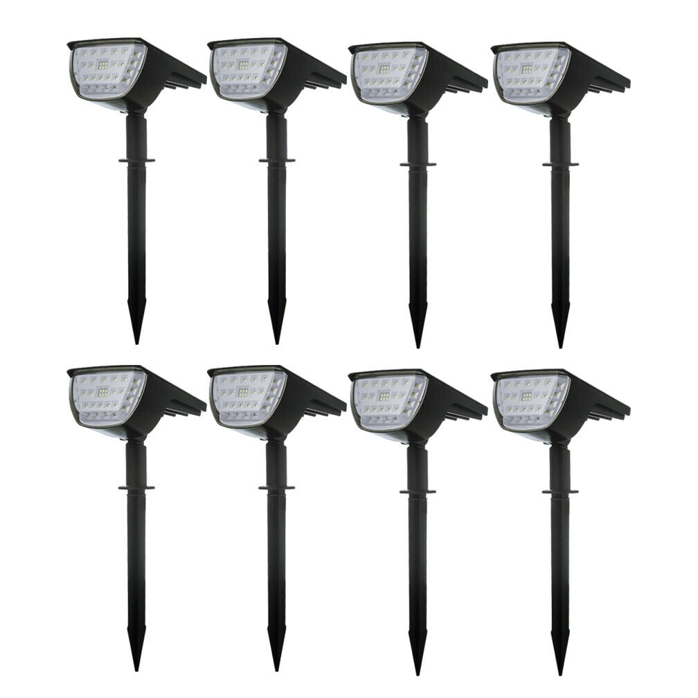 LIUYUDIY Solar Spot Lights Outdoor, 3 Lighting Modes IP65 Waterproof ...
