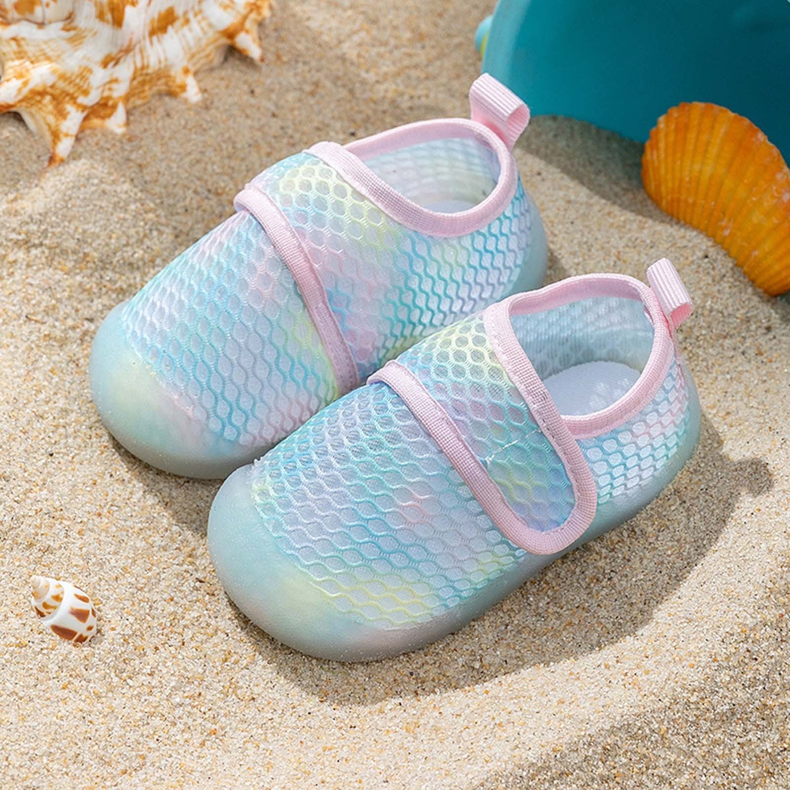 LIUYUNNN Solid Color Walking Shoes with Soft Rubber Soles Slipper ...