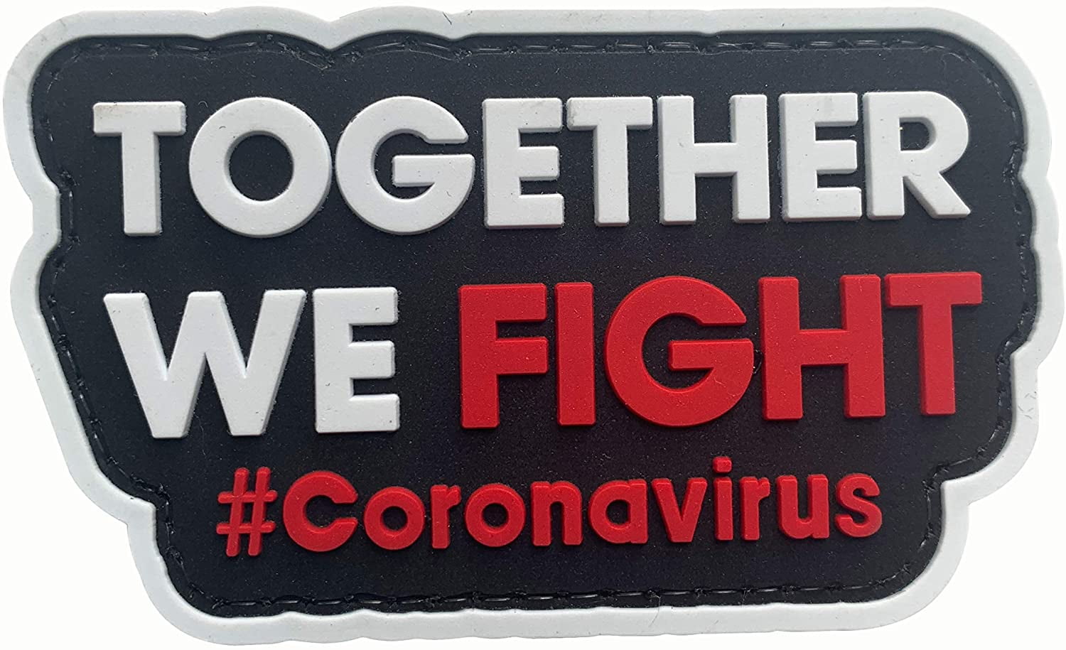 LIVABIT PVC Rubber 3D Patch Coronavirus Tactical Airsoft Paintball ...