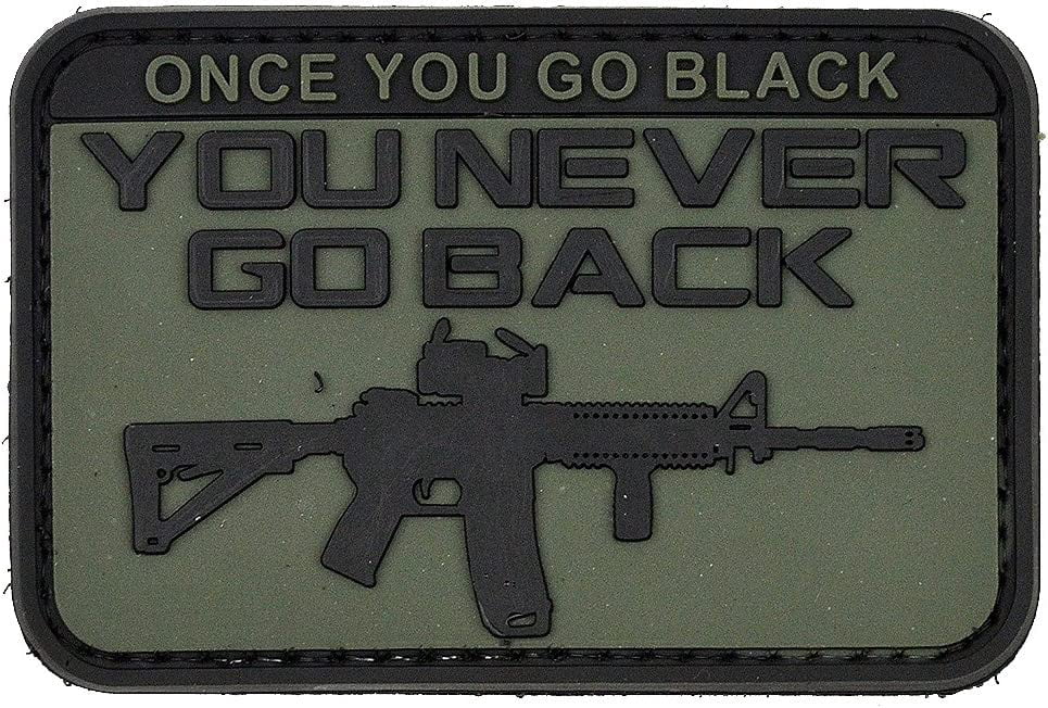 LIVABIT PVC Rubber 3D Patch MP-37 Tactical Airsoft Paintball Once You ...