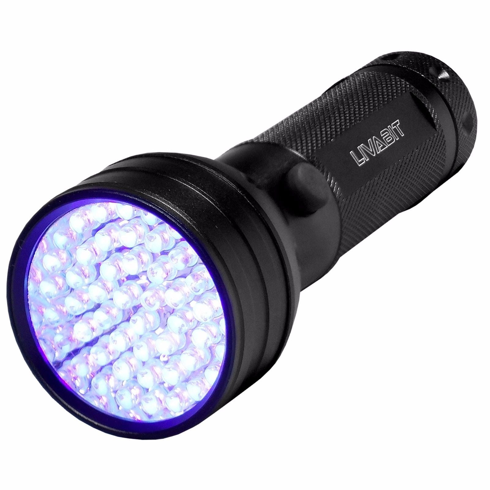 LIVABIT UV LED Flash Light Detector Blood Fake Money Finger Prints Car ...
