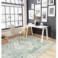 Lahome Washable Rug 4'x6' Farmhouse Indoor Entryway Rug Tribal Low-Pile ...