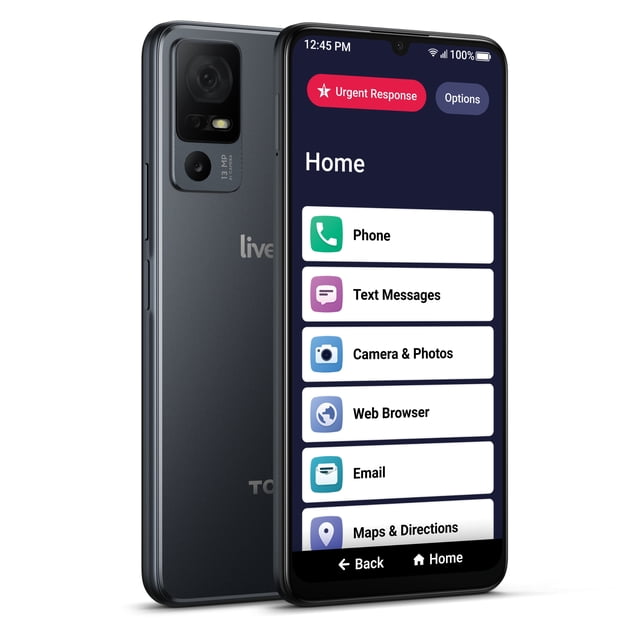 LIVELY Jitterbug Smart4 - Cell phones for telecom retailers - Walmart ...