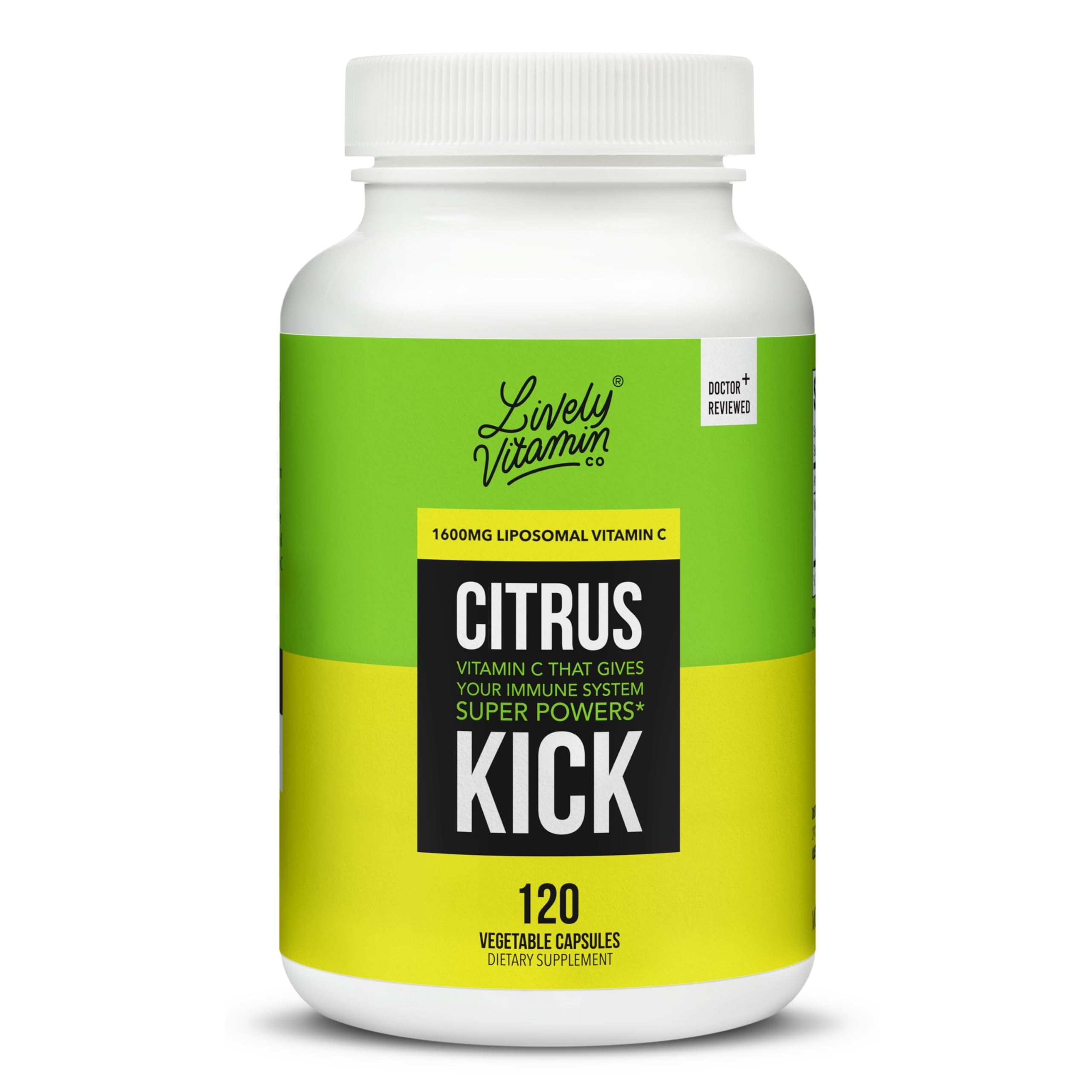 LIVELY VITAMIN CO. Citrus Kick - Liposomal Vitamin C - Sunflower ...