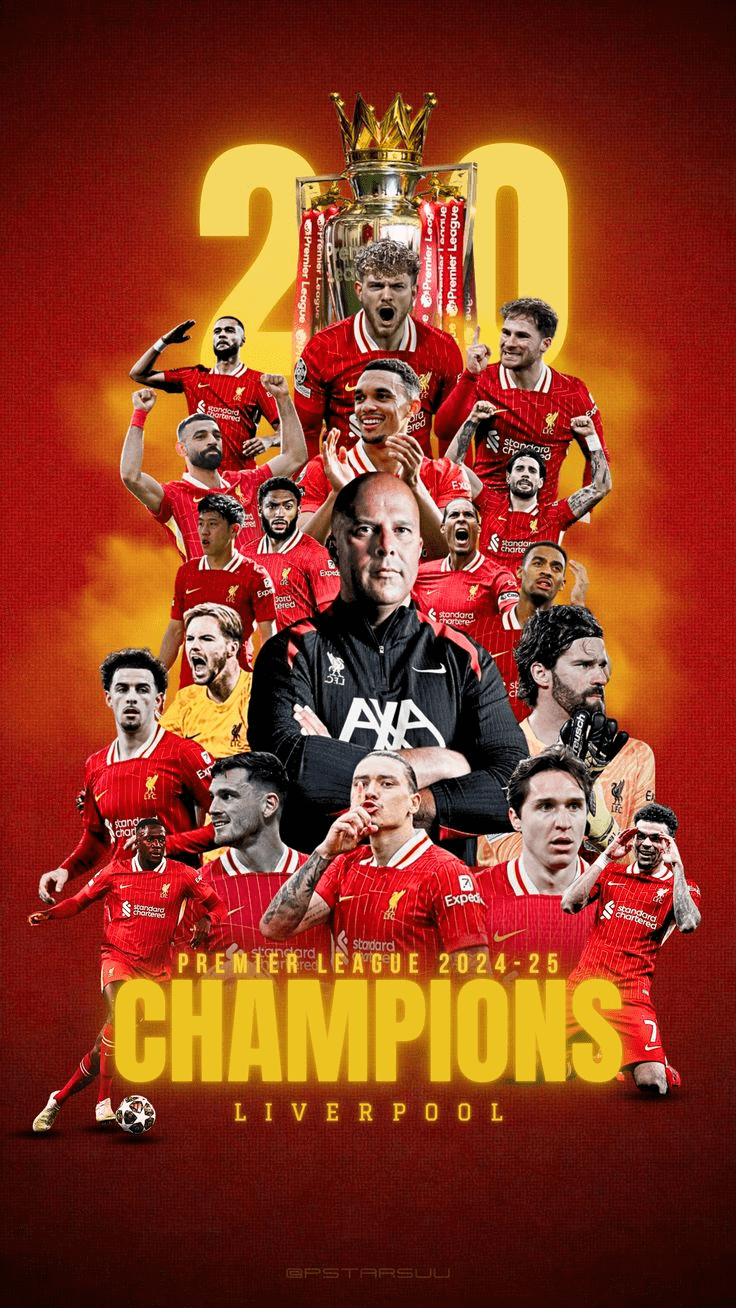 LIVERPOOL PREMIER LEAGUE CHAMPIONS POSTER - Walmart.com