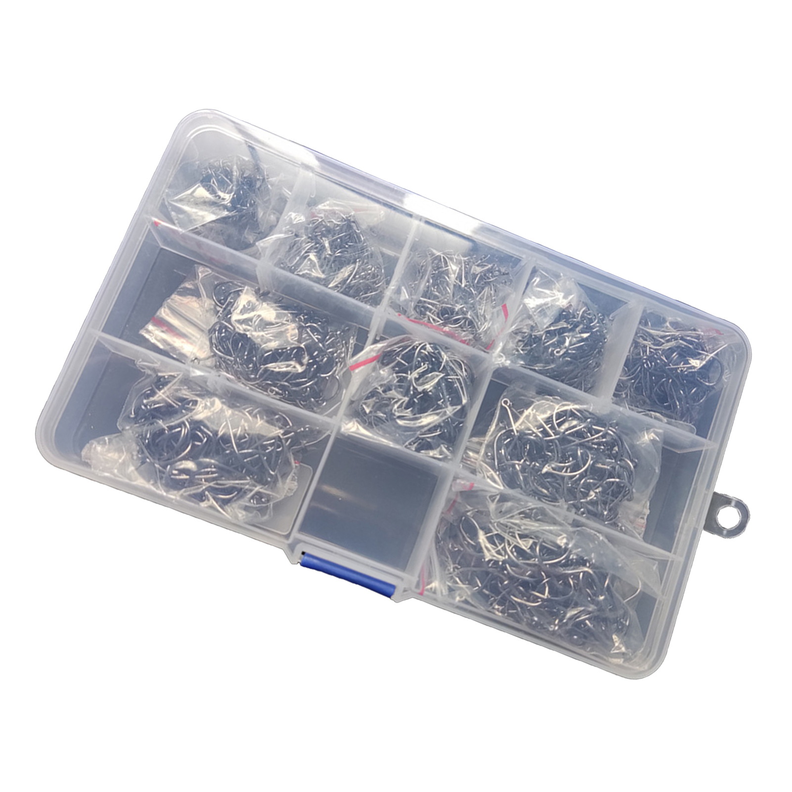 LIVEST 1000Pcs Number 3-12 Fishing J Hook Different Specifications Wear ...