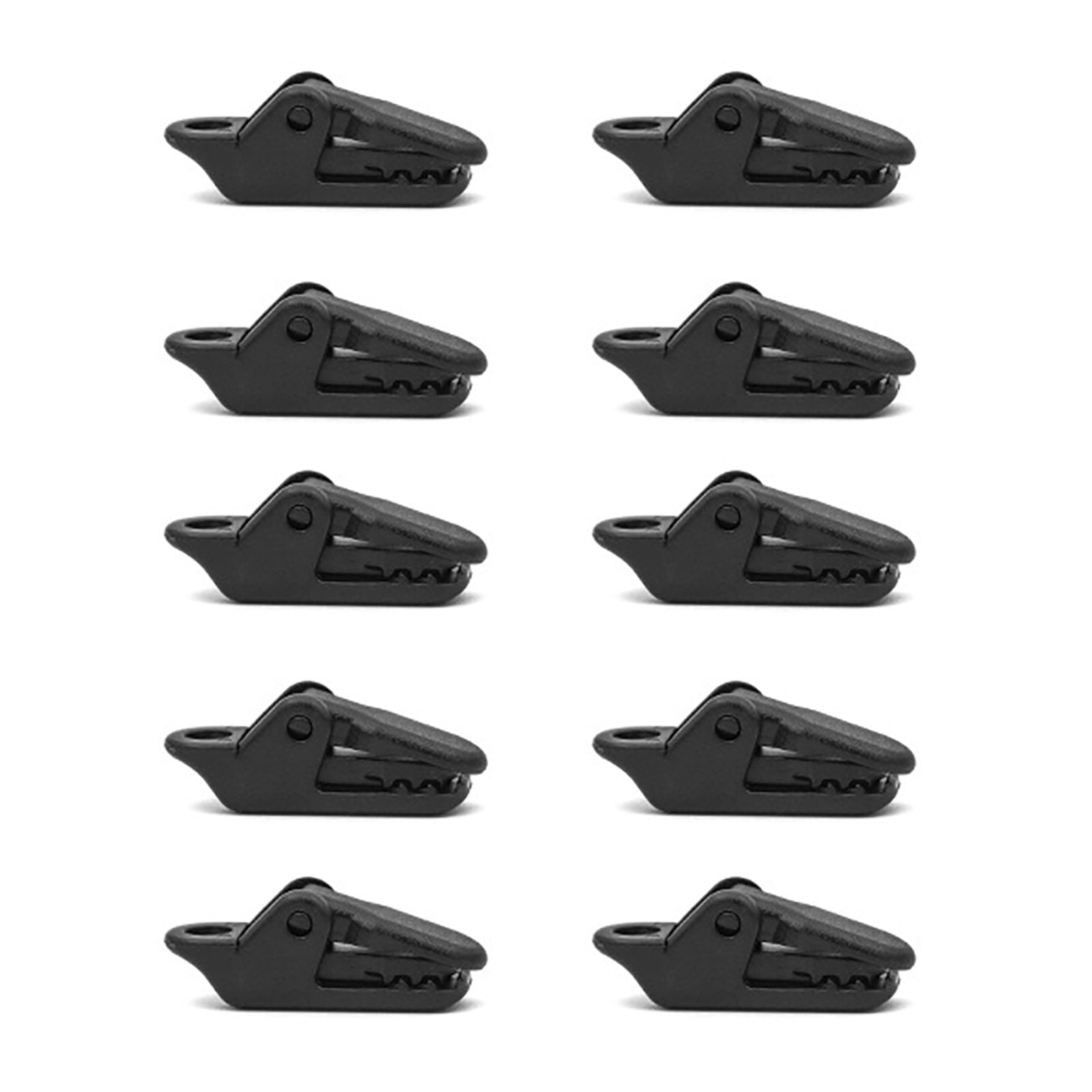 LIVEST 10Pcs Outdoor Tarp Clip Heavy Duty Lock Grip Camping Tent ...