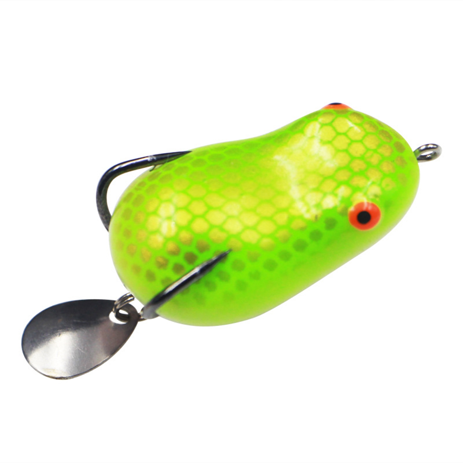 LIVEST 13.2g 5cm Frog Lure Smooth Surface Eye-Catching Colorful Frog ...
