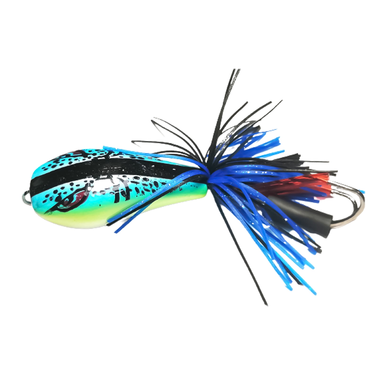 LIVEST 5.5cm/9g Frog Fish Head Hard Bait Fishing Lure for Angling ...
