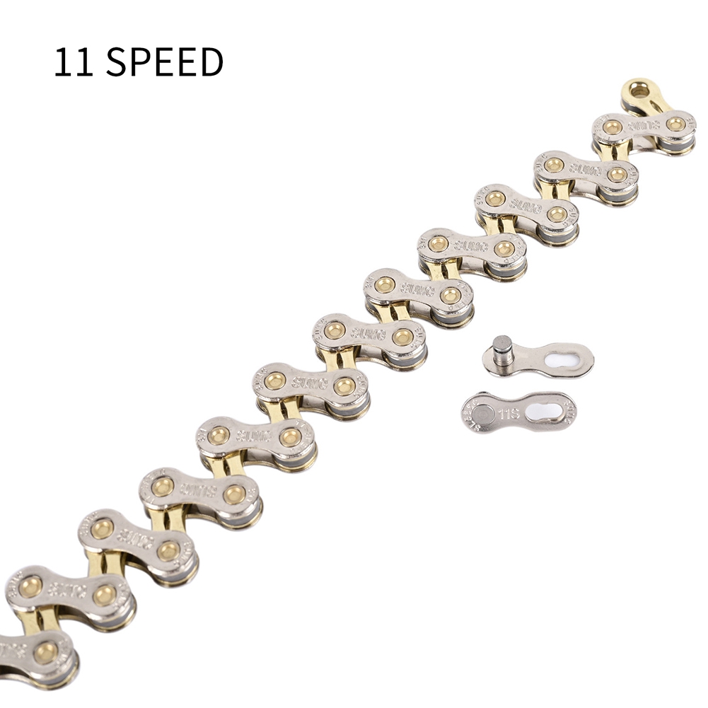 LIVEST 8/9/10/11/12 Speed Semi-hollow Bicycle Chain for Mountain Bike ...
