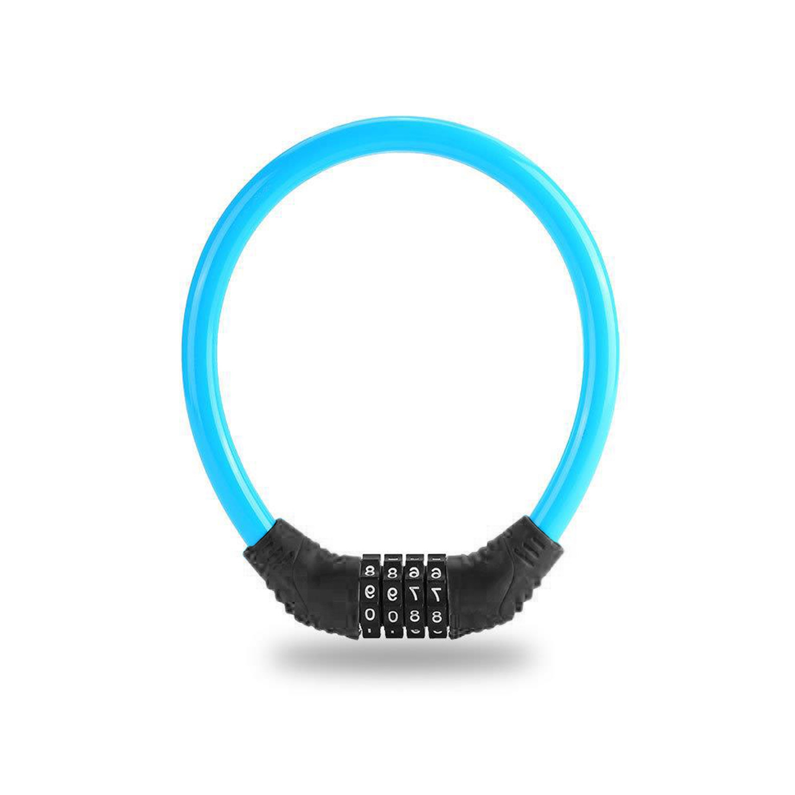 LIVEST Bicycle Lock High Strength Rust-proof Sturdy Construction Four ...