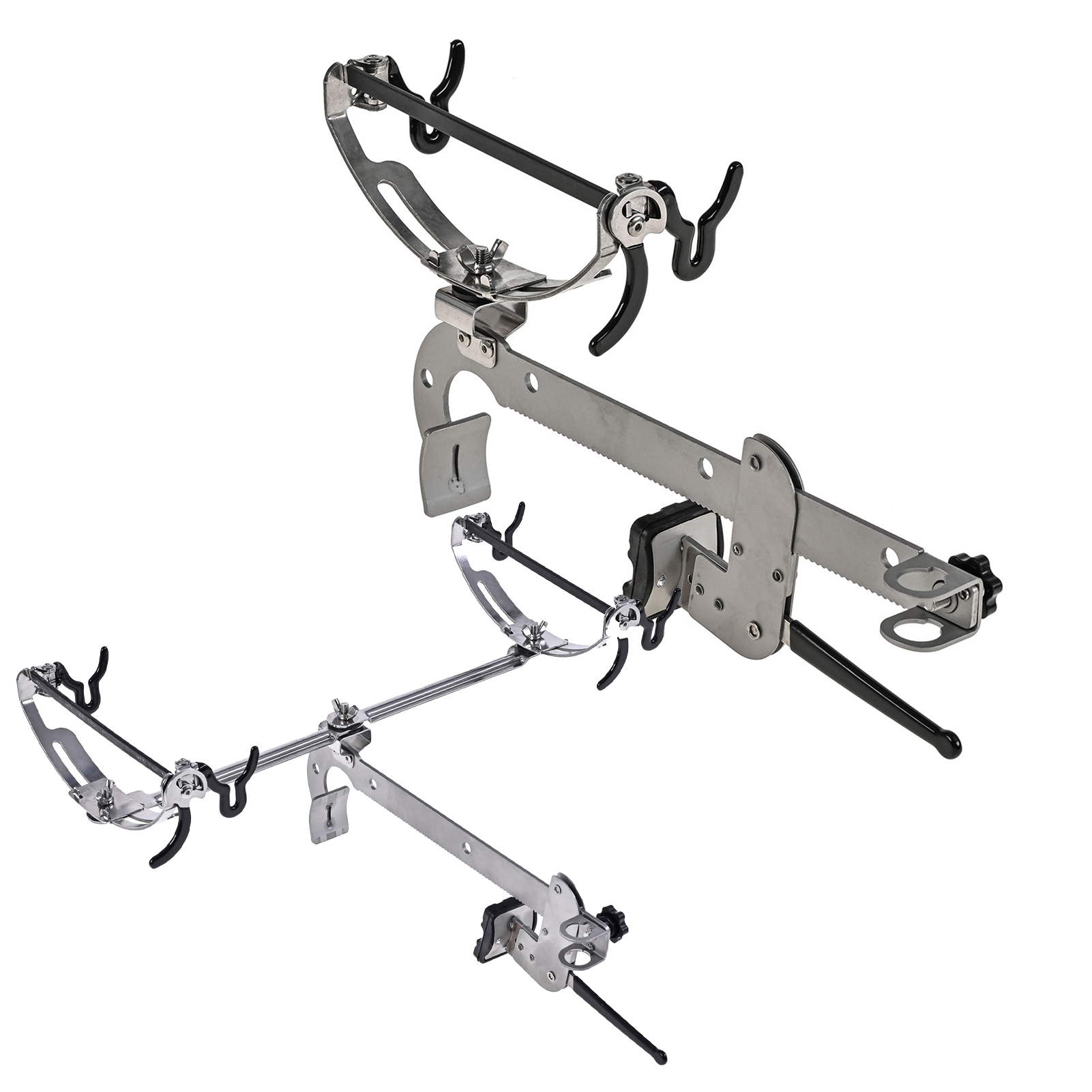 LIVEST Bridge Fishing Bracket Multi-angle Adjustable Portable Stainless ...