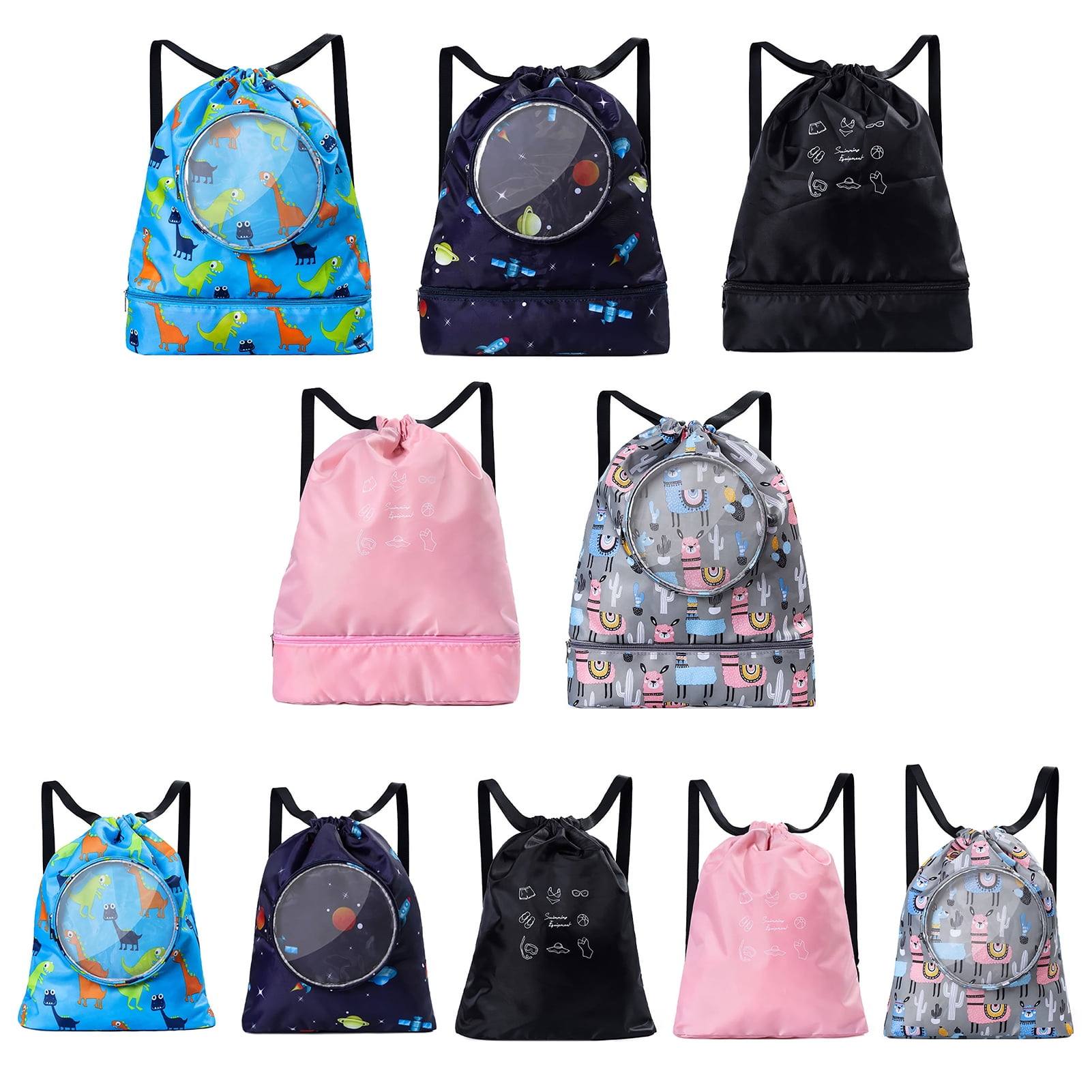 LIVEST Children Swim Bag Waterproof Splash-proof Anti-scratch Wear ...