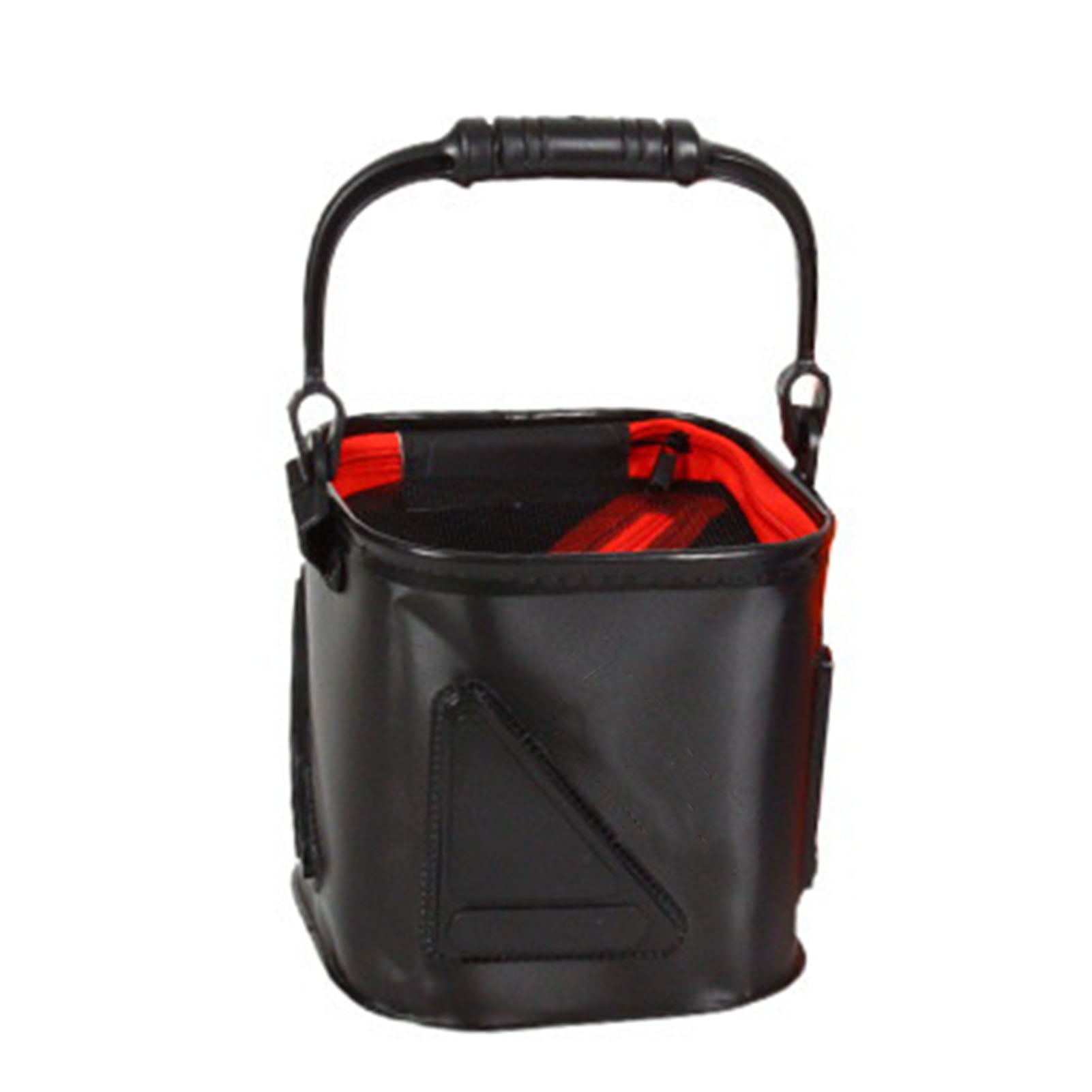 LIVEST Fishing Bucket Box Large Capacity Collapsible Zipper Closure ...