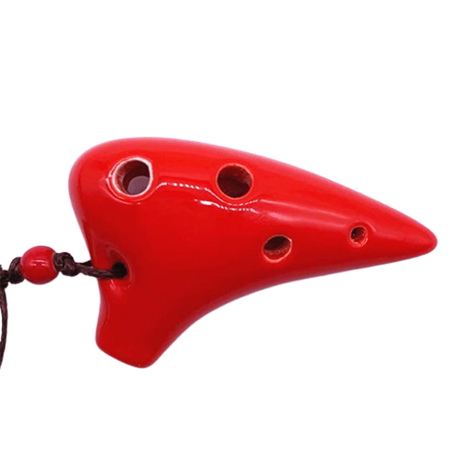 LIVEST Ocarina 6 Hole Musical Instrument Ceramic Music Lover Mini ...