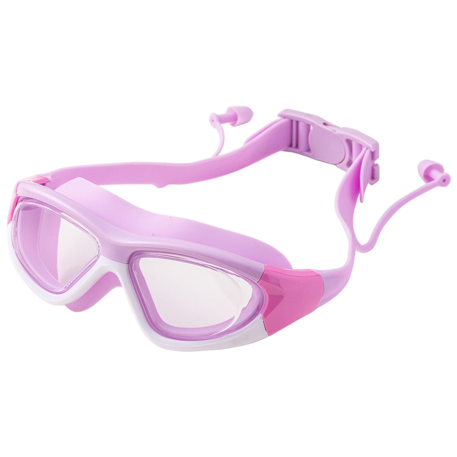 LIVEST Professional Swimming Goggles with Earplugs Safe Wide-angle ...
