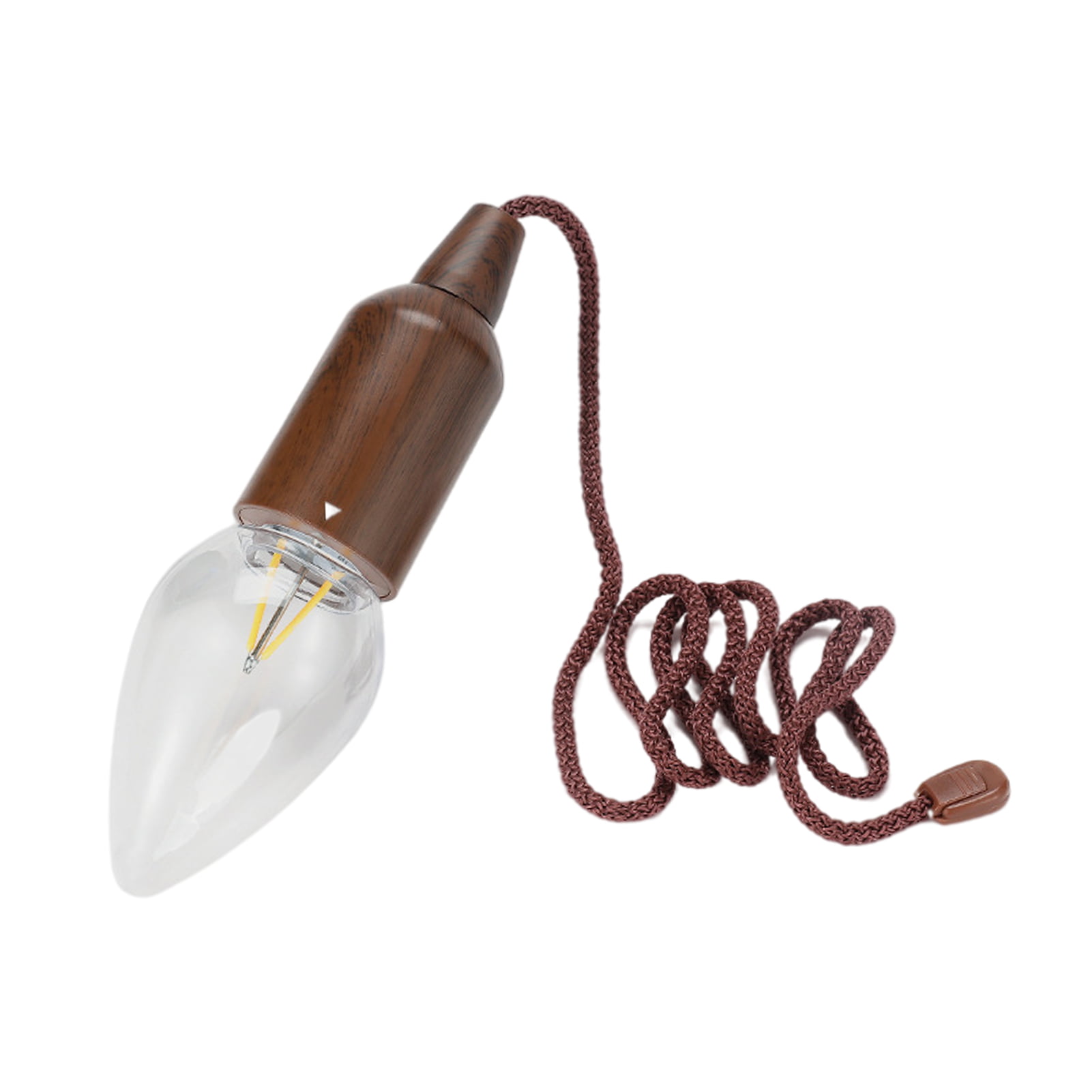 LIVEST Pull String Light IP44 Water Proof Safe Portable Pull Rotation ...