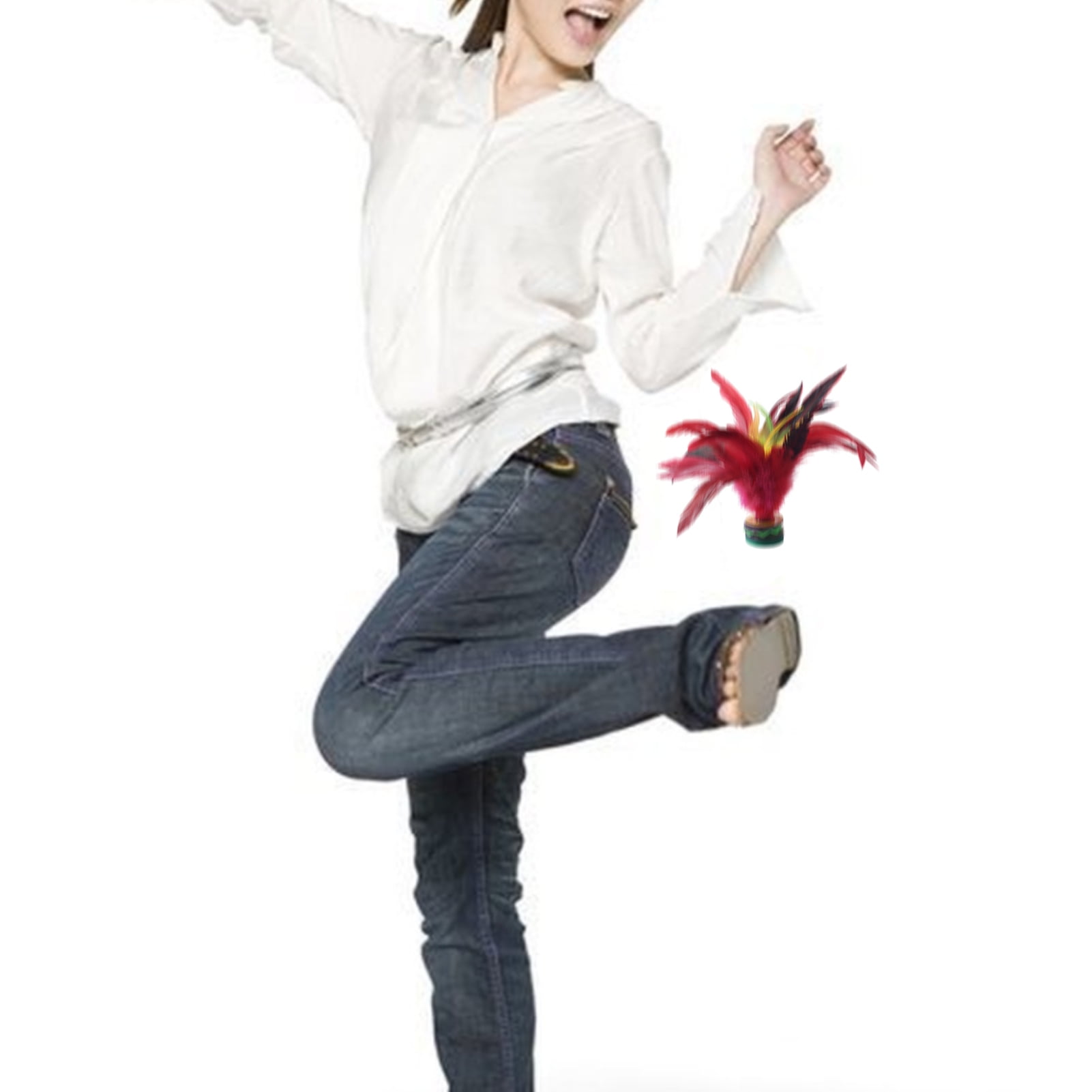 LIVEST Shuttlecock Stable Base Anti-drop Fadeless Kick-resistant No ...