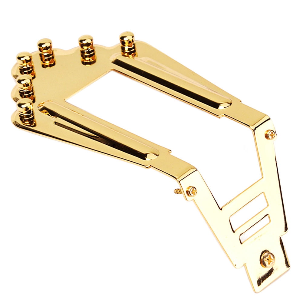 LIVEST Stylish Gypsy Jazz Acoustic Guitar Tailpiece Bridge Musical ...