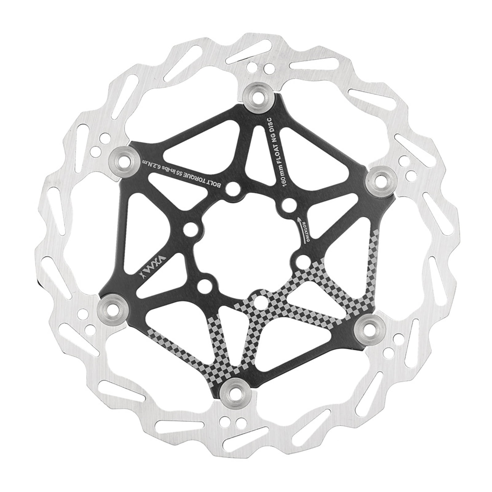 LIVEST Universal Bike Brake Rotor Enhanced Angle Design Tensile ...