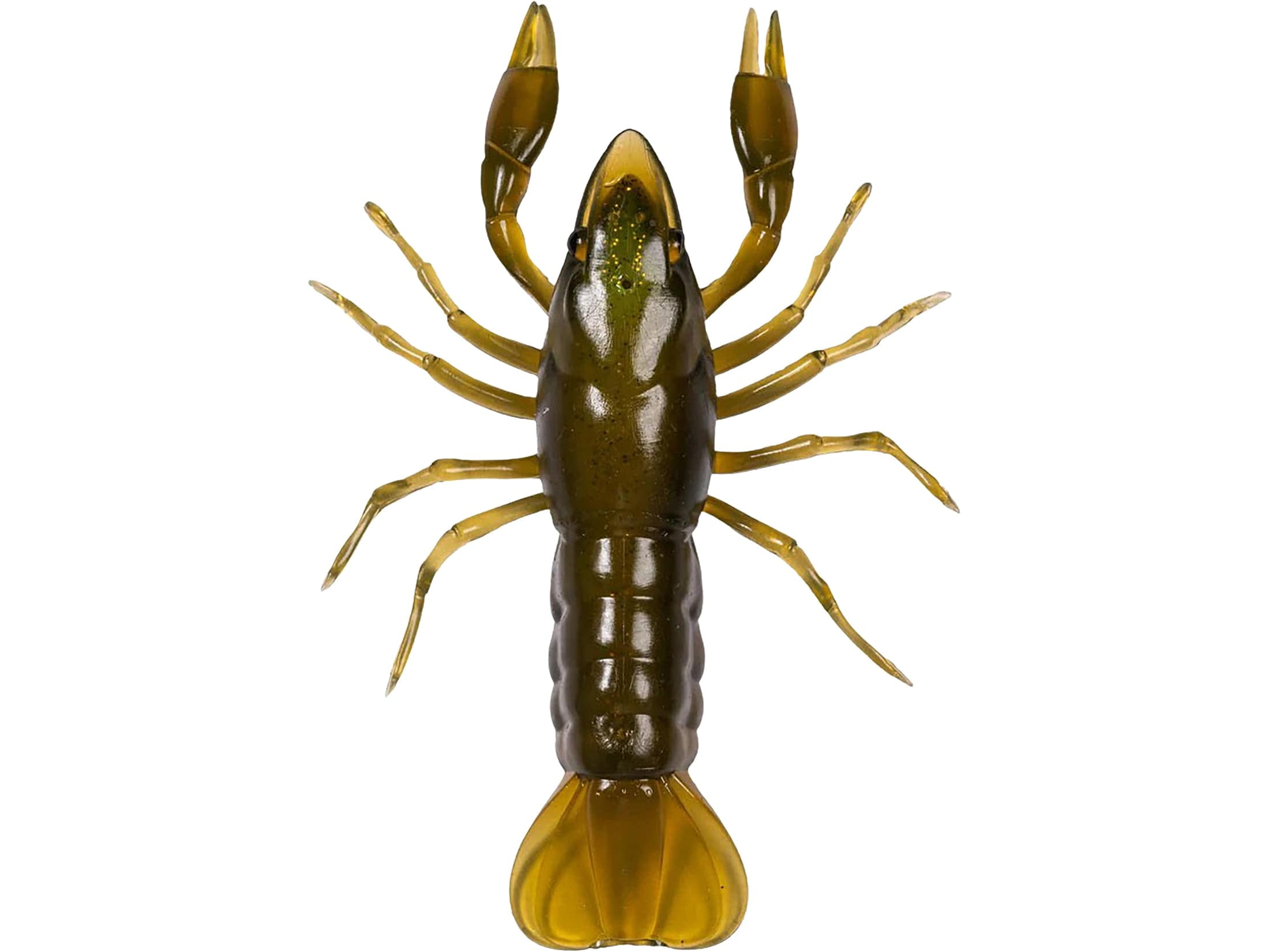 LIVETARGET Crawfish 2.8" Green/Moss - Walmart.com