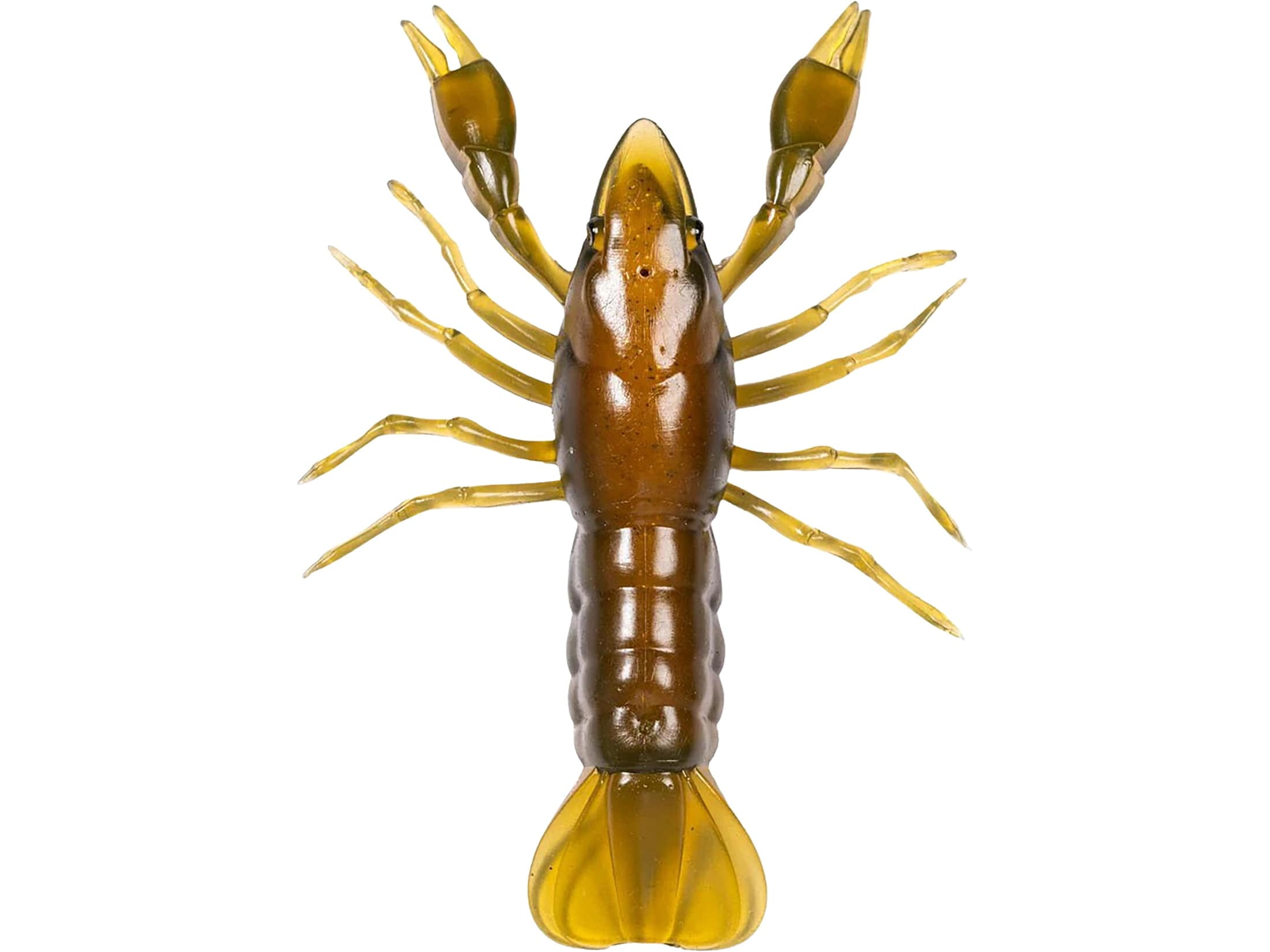 LIVETARGET Crawfish 3.8" Green/Brown - Walmart.com