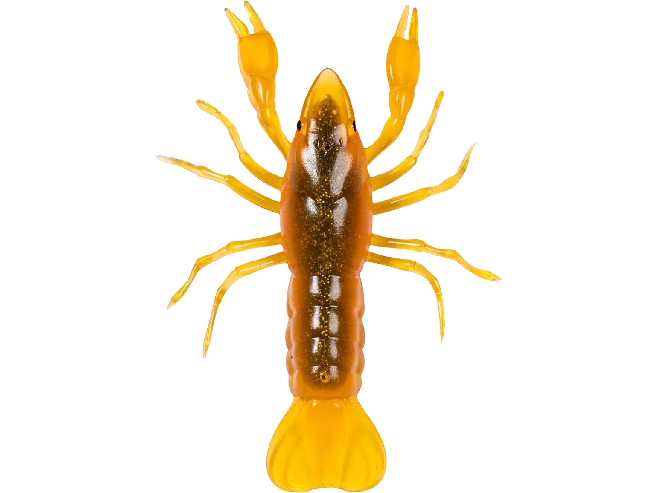 LIVETARGET Crawfish 3.8" Orange/Green - Walmart.com