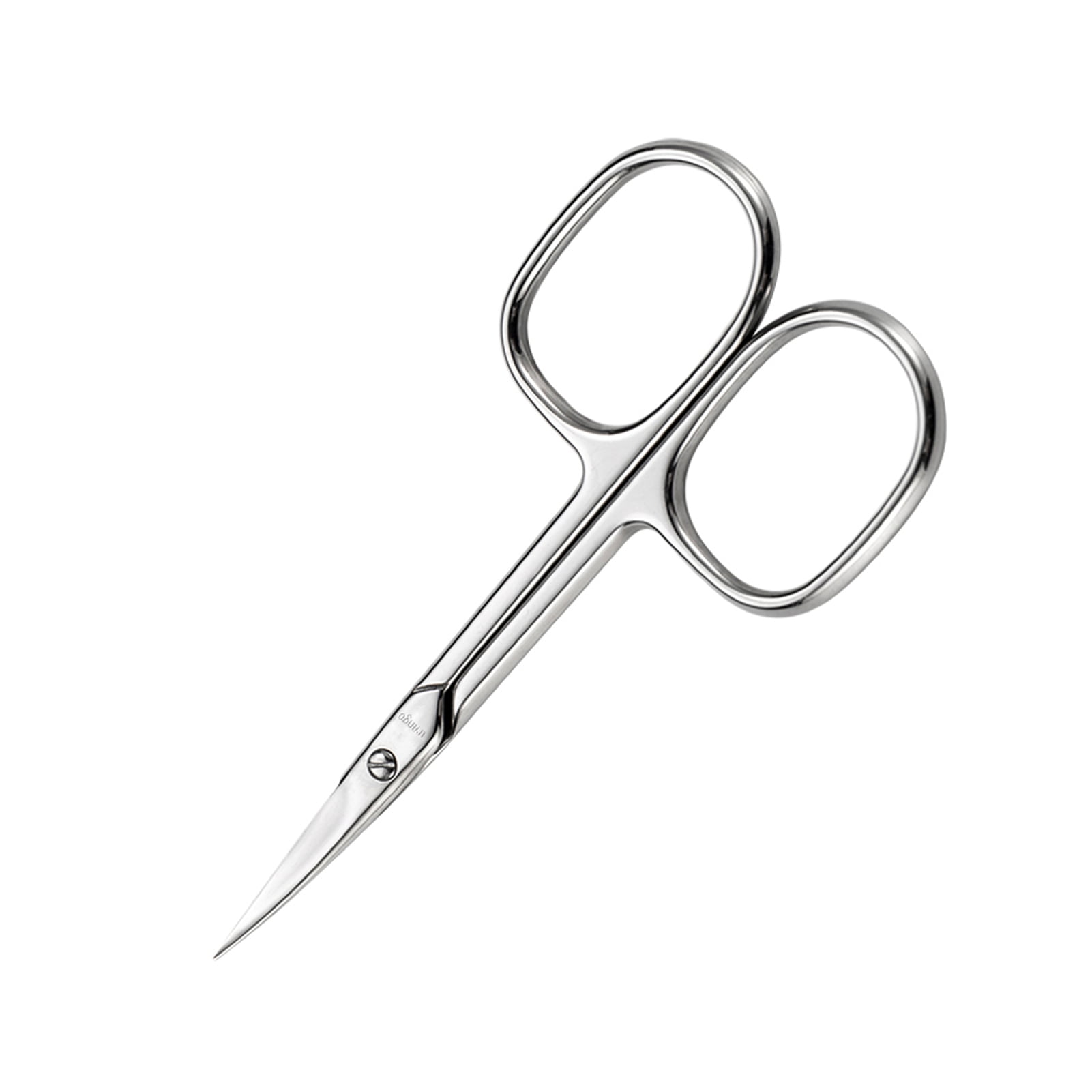 LIVINGO Nail Cuticle Scissors, Curved Stainless Steel Blade Sharp for ...