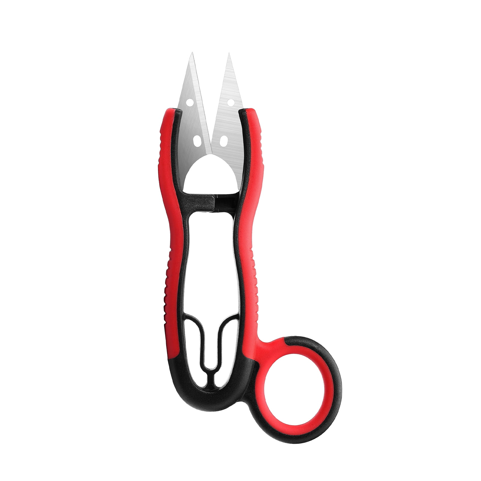 LIVINGO Stainless Steel Pointed Scissor, 5", Black & Red - Walmart.com