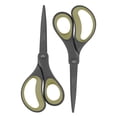 LIVINGO Titanium Scissors 8 Inch 2 Pack for All-Purpose Use - Office ...