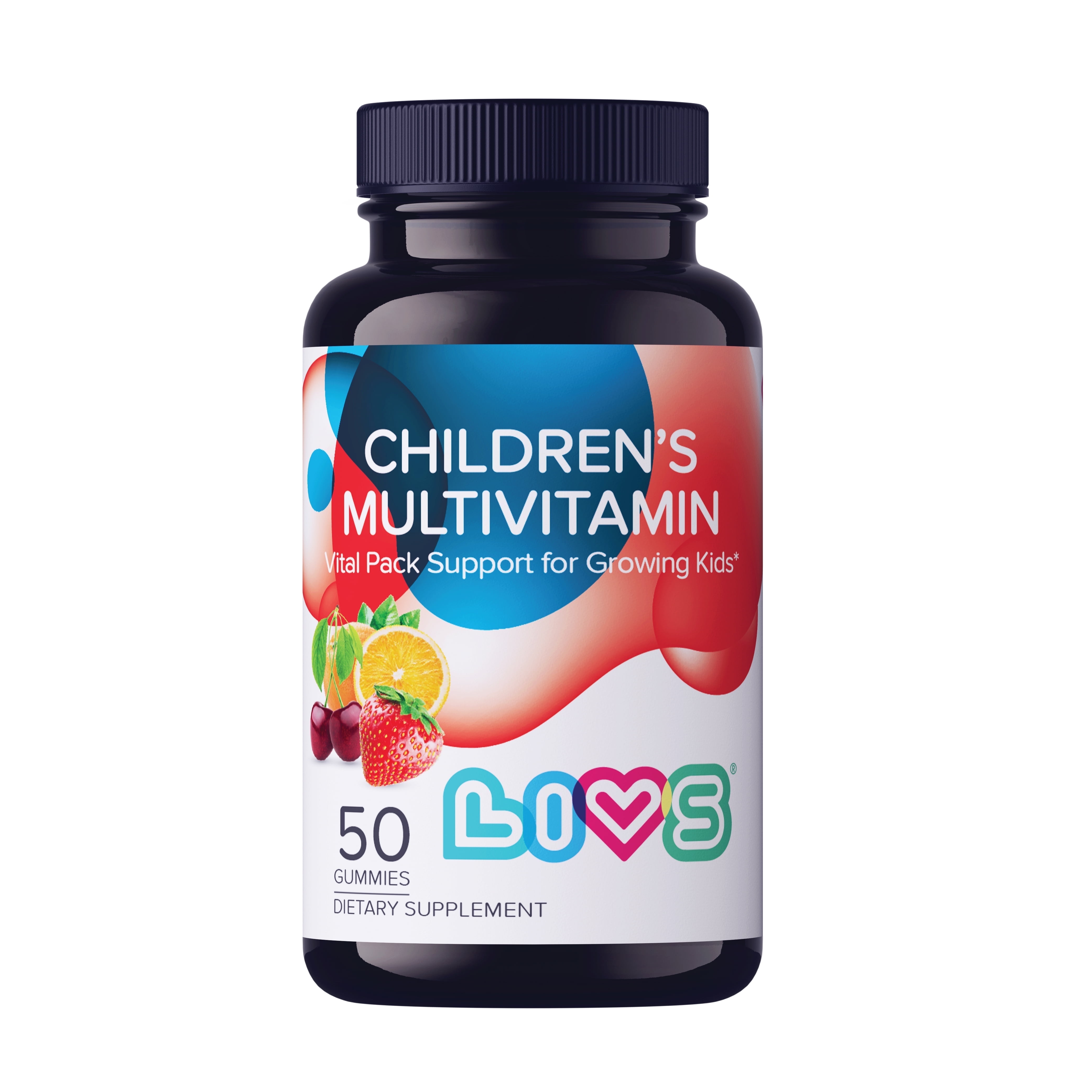 LIVS Children's Multivitamin Gummy; Essential Vitamins and Minerals. 50 ...