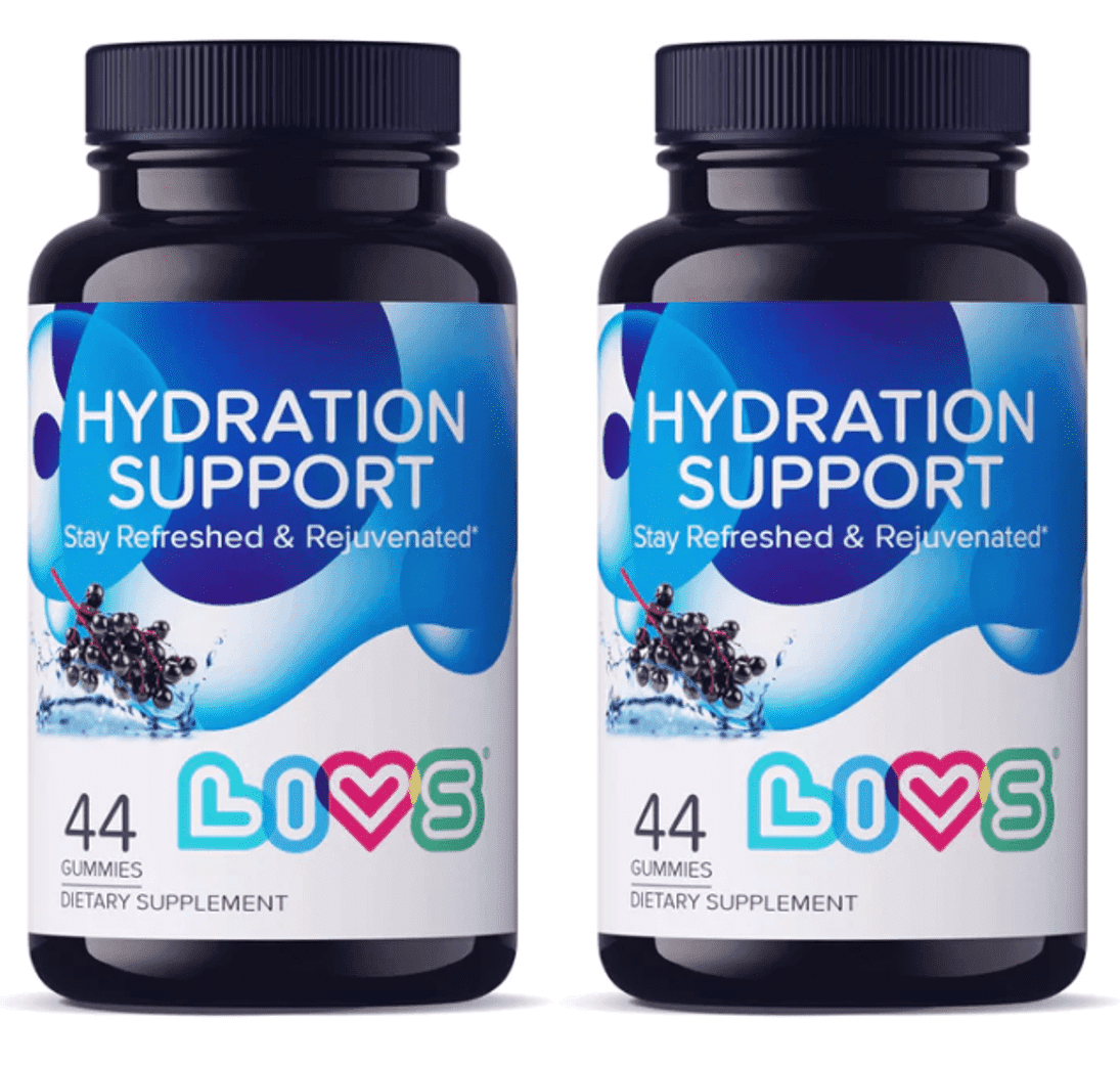 LIVS Electrolyte Gummy, Hydration Support Supplement & Workout Recovery ...