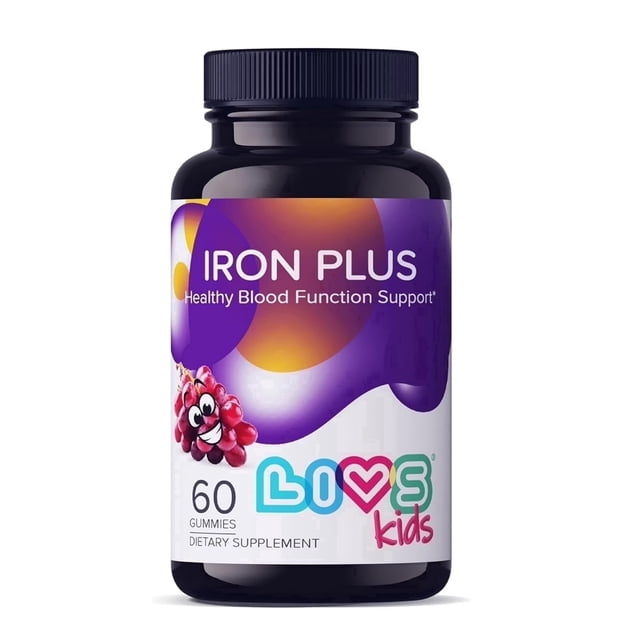 LIVS Kids Iron Gummies | Omega oils for health food stores - Walmart ...
