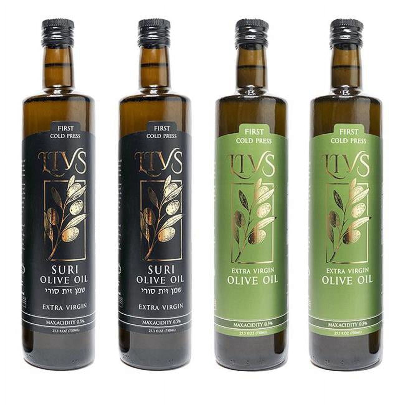 LIVS Mediterranean Olive Oil Collection – 2 Bottles Suri Blend + 2 ...