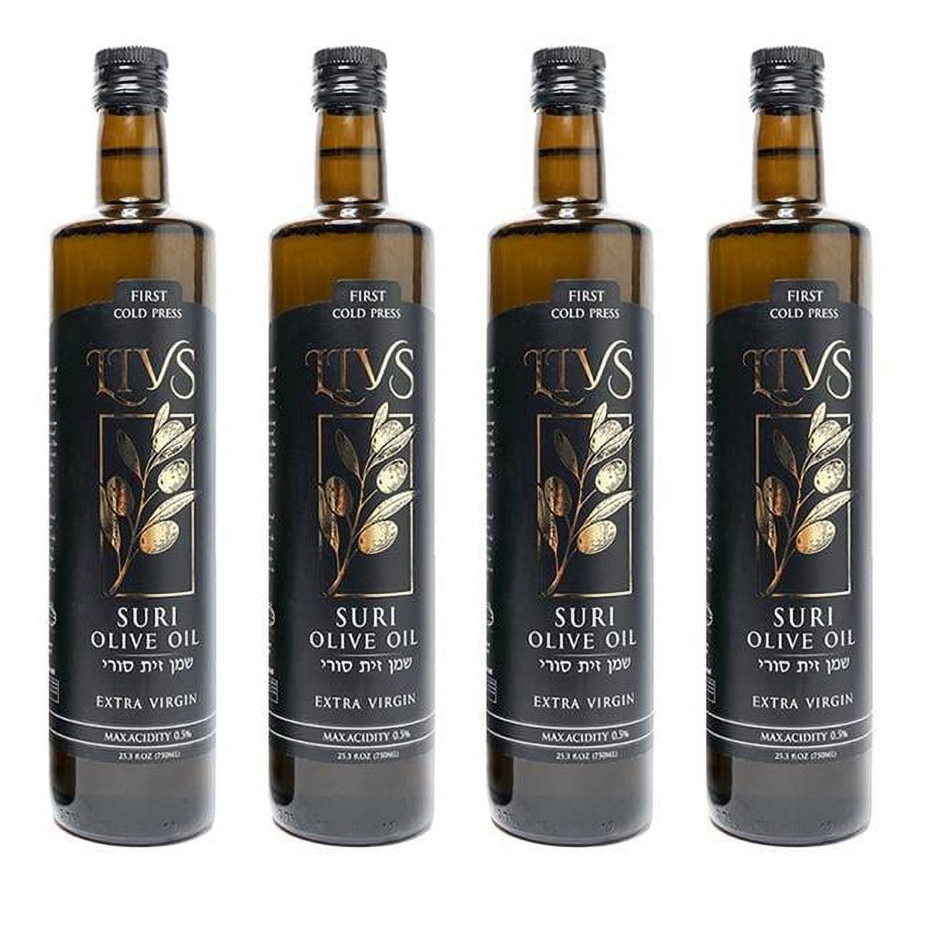 LIVS Suri Blend Extra Virgin Olive Oil – 750ml |Pack of 4| – First Cold ...