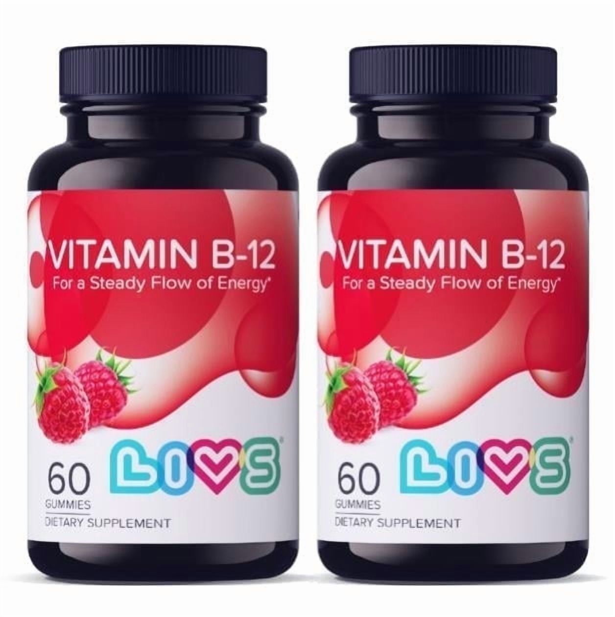 LIVS Vitamin B-12 Gummy | Pack of 2 | Extra Strength 1,500 Mcg Daily ...