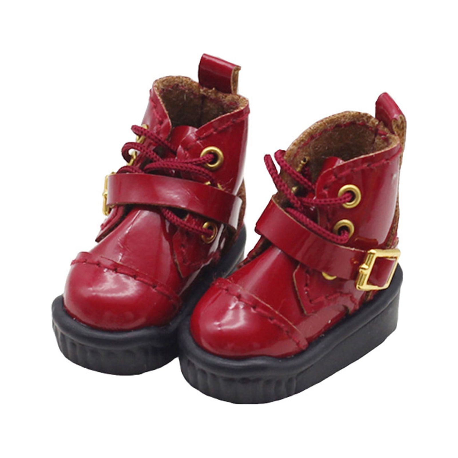 LIWEN 1 Pair Doll Boots Anti-deformed Novelty Rubber Cute Appearance Doll Short Boots for ...