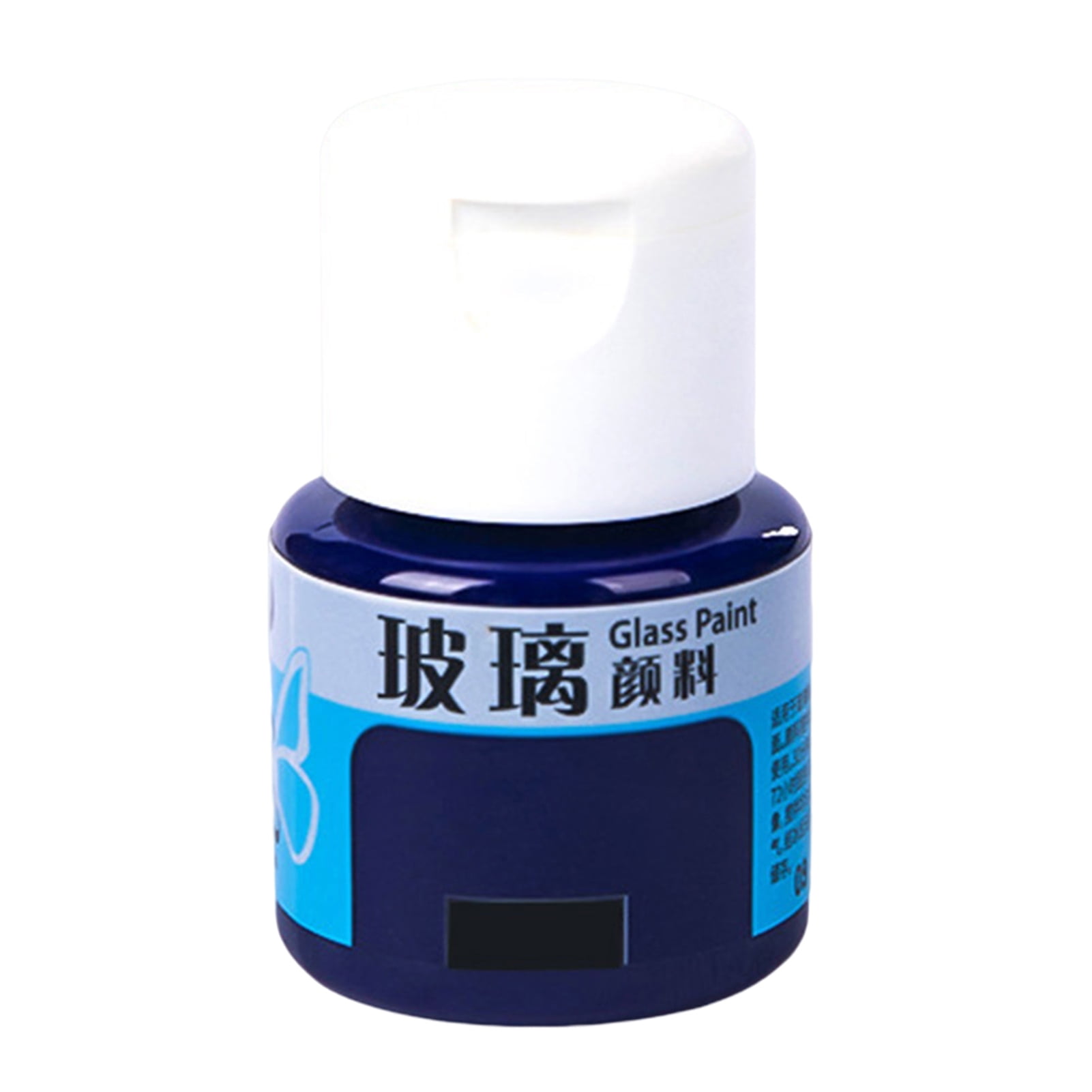 LIWEN 1 Set Glass Paint Bright Colors Convenient No Bake High Gloss ...