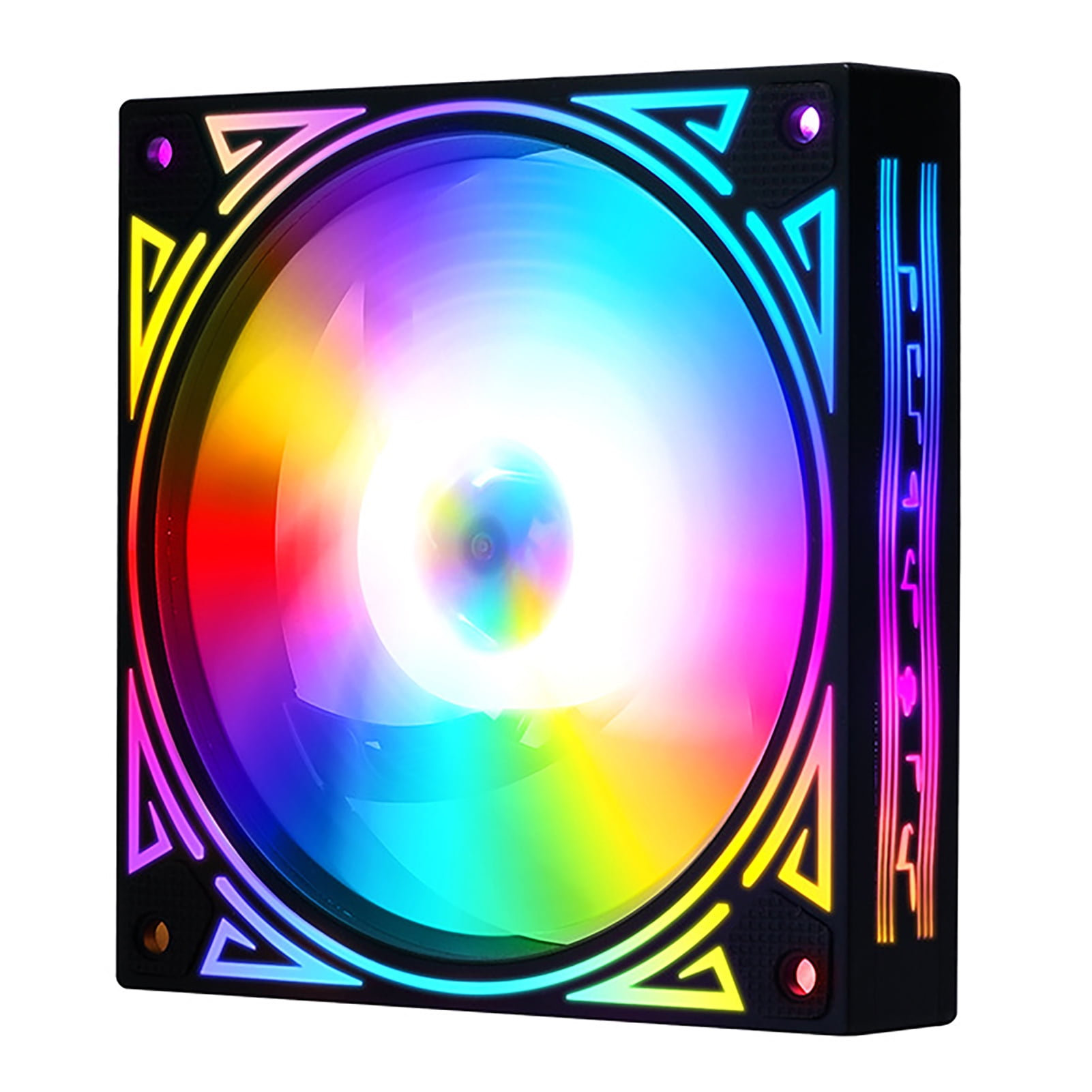 LIWEN 12cm Computer Case Cooling Fan Slient High Air Volume RGB ...