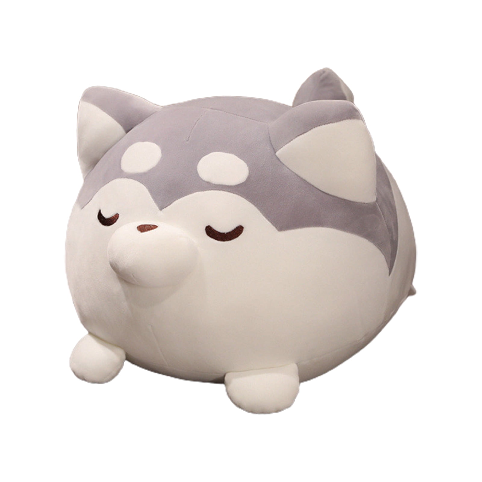 LIWEN 30/40/50cm Dog Plush Pillow Cute Animal Doll Fully Stuffed Accompany Sleeping Pillow Sofa ...