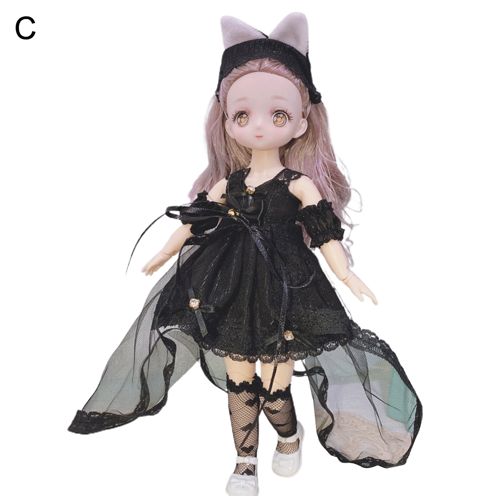 LIWEN BJD Doll Lovely Collectible Comfortable to Touch Two-dimensional ...
