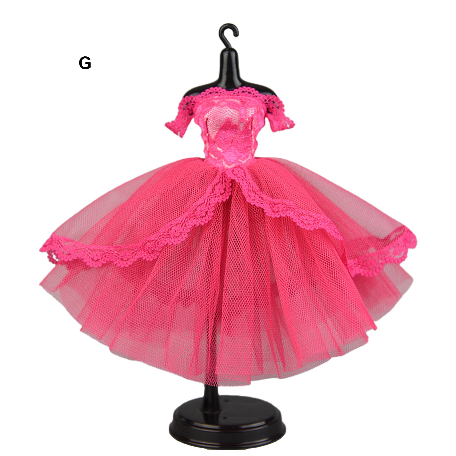 LIWEN Elegant Doll Princess Dress Wear-resistant Four-layered Beautiful ...