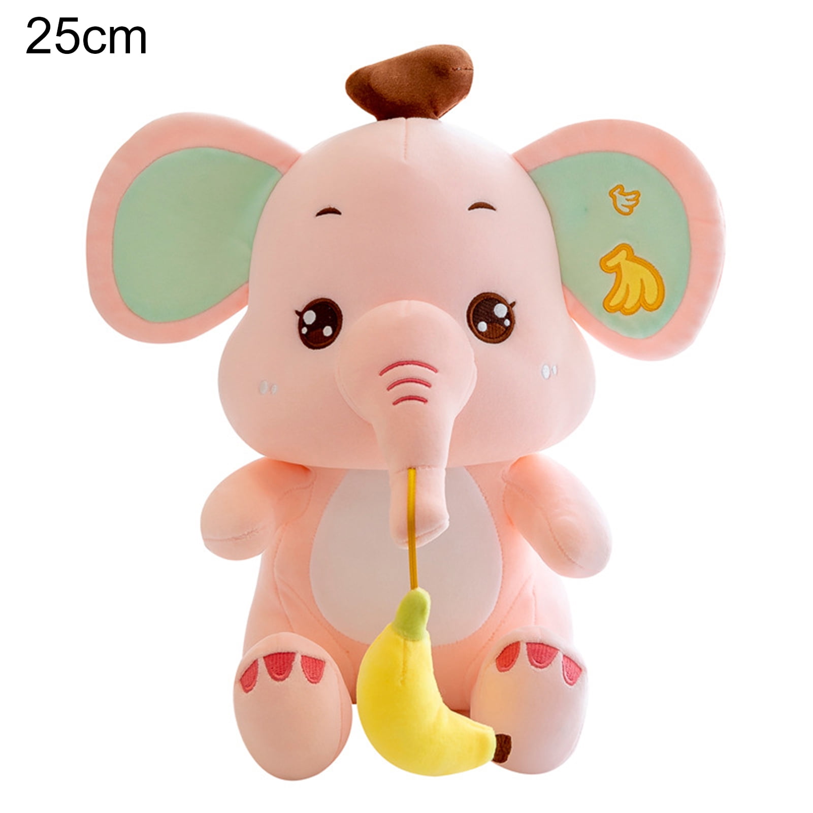 LIWEN Elephant Plush Toys High Simulation Soft Stuffed Decorative Toy ...