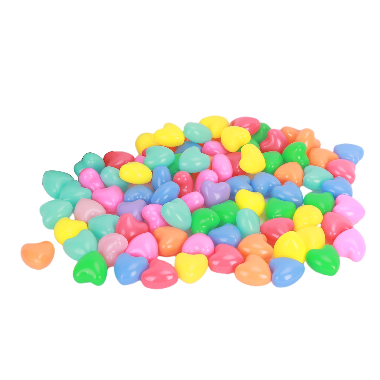 LIWEN Flexible Colorful Baby Ball Pits - 100-Piece Set - Pentagram/Heart Ocean Ball - Practice ...