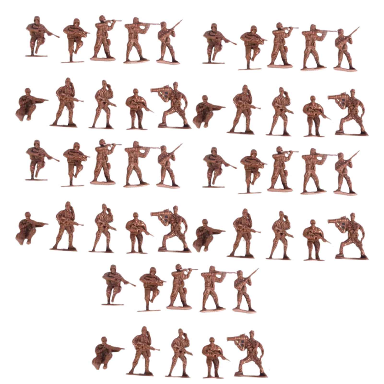 LIWEN Set of 100 Soldier Model Kit: Play Sandtray, Warrior Doll ...