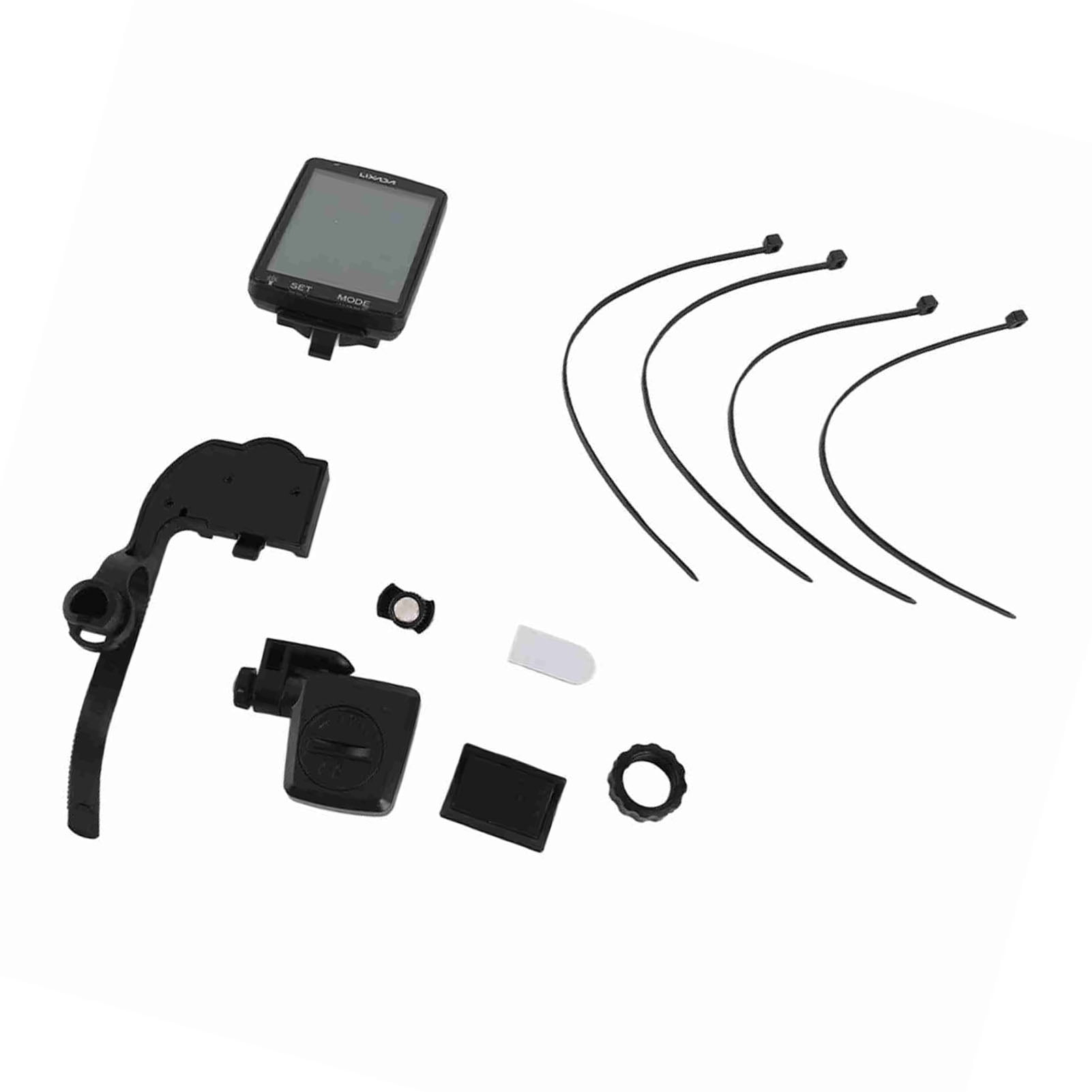 LIXADA Wireless Bike Computer Multi Functional LCD Screen Computer ...