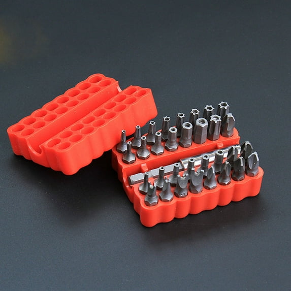 LIXI 33PCS Security Toolset: Tamper-Proof Bits for Torx, Hex Star, Tri ...